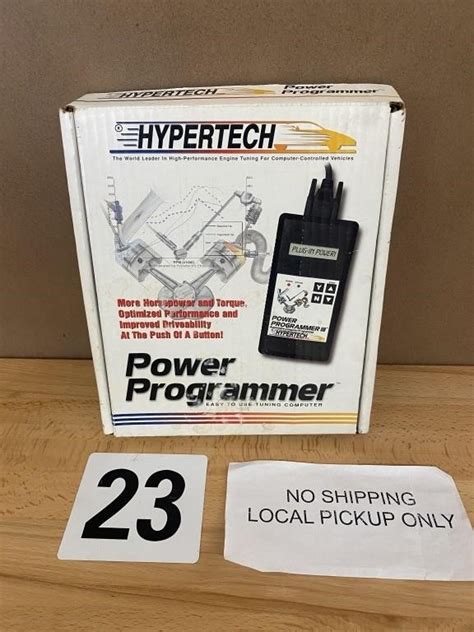 Hypertech Power Programmer Live And Online Auctions On Hypertech Power Programmer Live And Online Auctions On