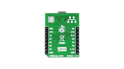 Mikroe 1203 Mikroelektronika Usb Uart Serial Interface Click Development Board 5v Distrelec
