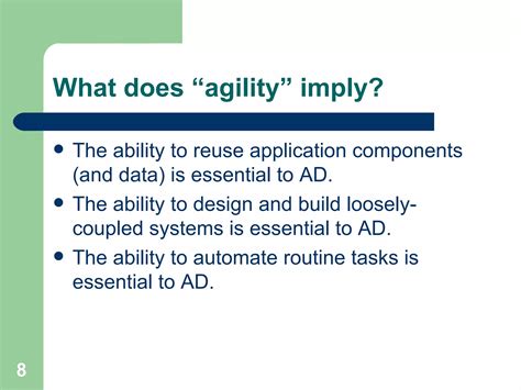 Building The Agile Database Ppt