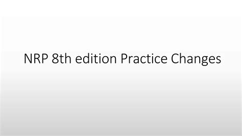 Hospital Jelebu Neonatal Resuscitation Program Nrp 8th Pptx