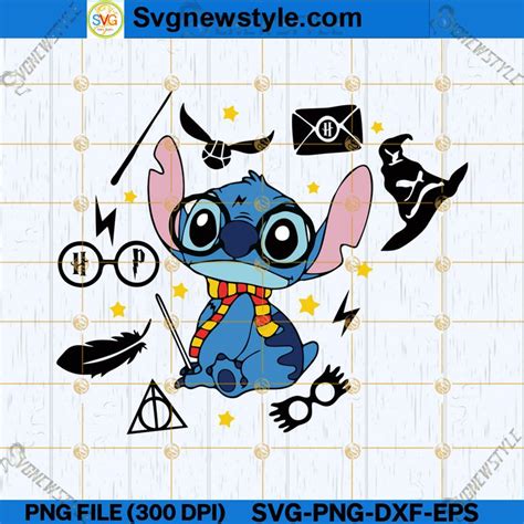 Stitch Harry Sorting Hat Svg Stitch Hogwarts Sorting Hat Svg Png Hogwarts Sorting Hat