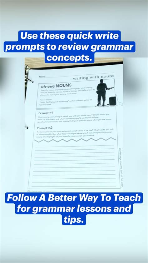 Writing Centered Grammar Curriculum Artofit