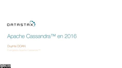Apache Cassandra In 2016 Ppt