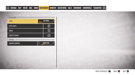 The Skateboard Is Already In Controller Mapping R Ridersrepublic