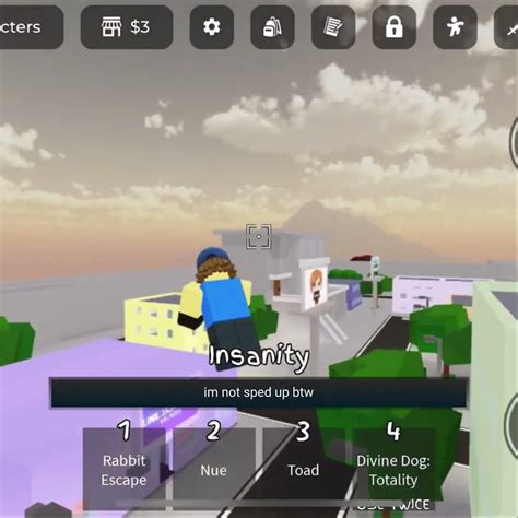 Megumi Glitch In Jjs Ps111 Jujutsushenanigans Roblox Youtube