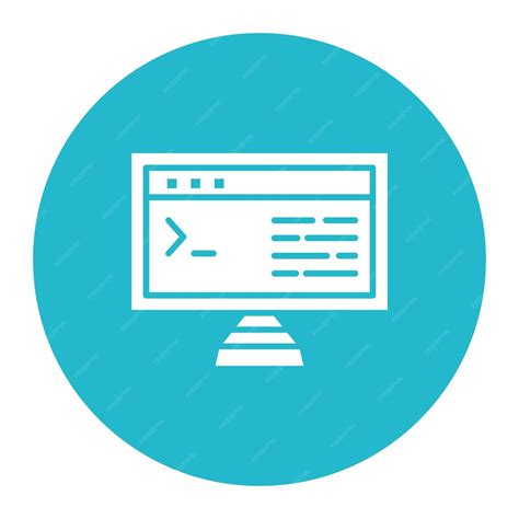 premium vector command line vector illustration