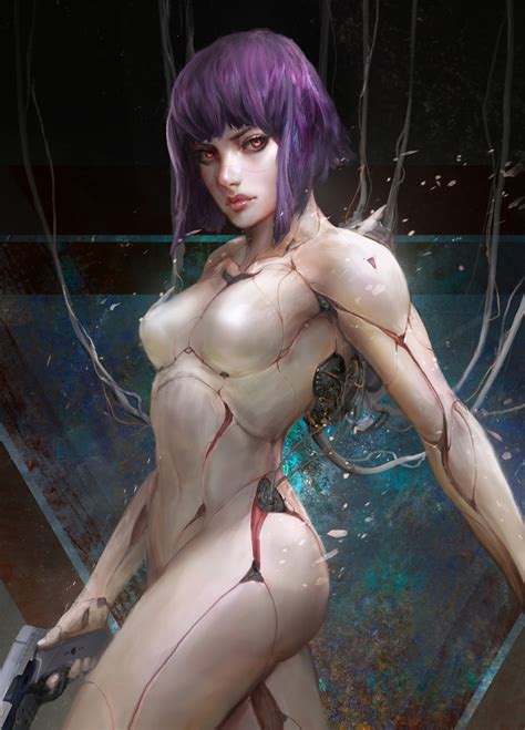 Rule 34 Cable Commission Cyberpunk Cyborg Derivative Work English Commentary Female Ghost In