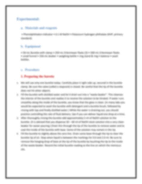 Hypothesis For Acid Base Titration Lab Report At Laura Chick Blog