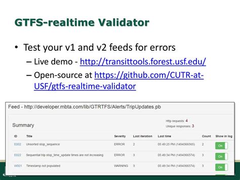 Gtfs Realtime V20 Sean J Barbeau Phd Ppt Download