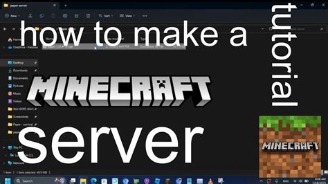 How To Make A Minecraft Server Tutorial Part 1 Youtube