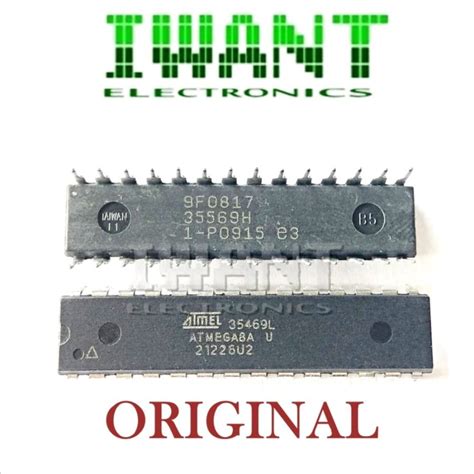 Jual Atmega8 Atmega8a Dip Original Ic Atmega 8 Ic Atmega8a Au Dip Original Shopee Indonesia