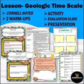 Geologic Time Scale Notes Activity And Slides Guided Reading Digital Lesson