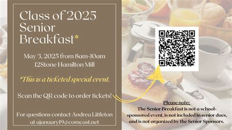 Senior Breakfast