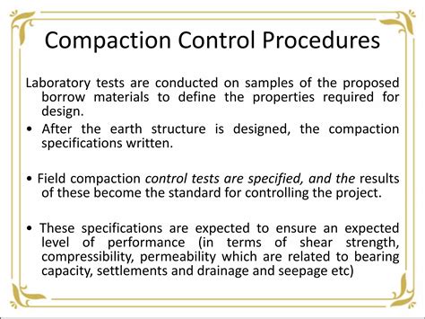 Field Compaction Methods Pptx Civil Engineering Industry Industries