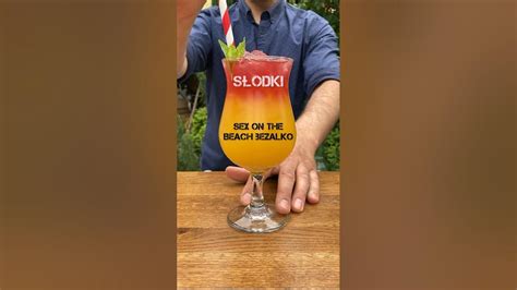 Sex On The Beach Bezalkoholowy🍊🍑 Drink Bartender Cocktail Youtube
