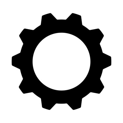 Premium Vector Gear Parameter Or Setting Icon Symbol Vector Illustration