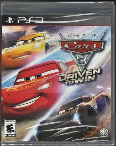 Cars 3 Driven To Win Ps3 Brand New Factory Sealed Us Version