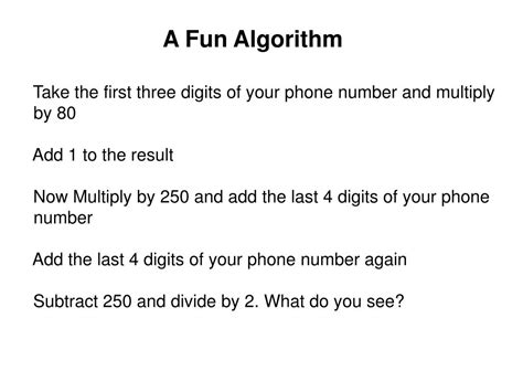 Ppt Abstraction And Abstract Thinking Part 1 “algorithms” Part 2