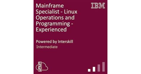 Daniel Sharon On Linkedin Interskill Mainframe Specialist Linux Operations And Programming