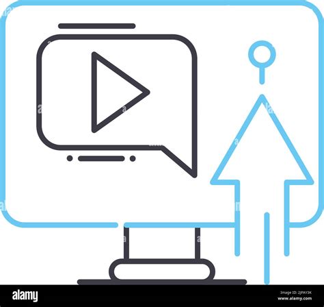 Tutorial Line Icon Outline Symbol Vector Illustration Concept Sign Stock Vector Image And Art