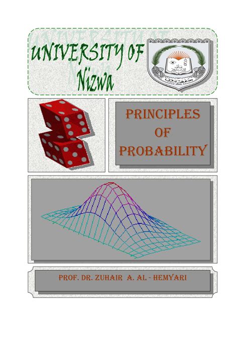 Pdf Principles Of Probability