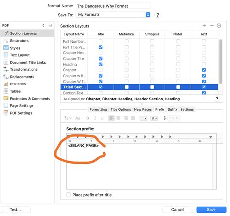 I Need My Chapters To Always Starts On Recto Page With Facing Blank Verso Page Scrivener For