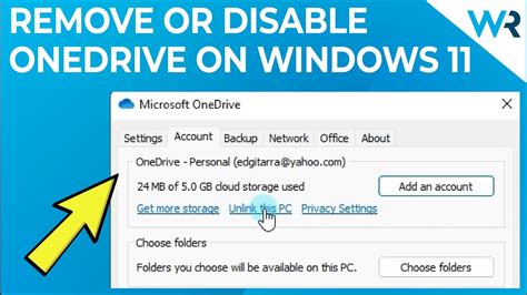How To Remove Onedrive In Windows 11 Or Disable It Youtube