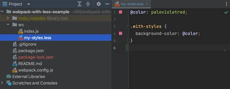 Sass SCSS And Less JetBrains Rider Documentation