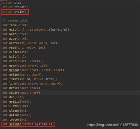 mit6 s081 实验2 system calls mits081 proc c文件 csdn博客