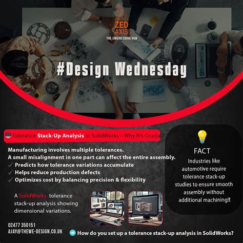 🖥️ Tolerance Stack Up Analysis In Solidworks Why Its Crucial Zedaxis Engineering Solutions