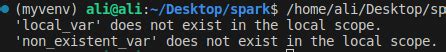 How Do I Check If A Variable Exists In Python Spark By Examples