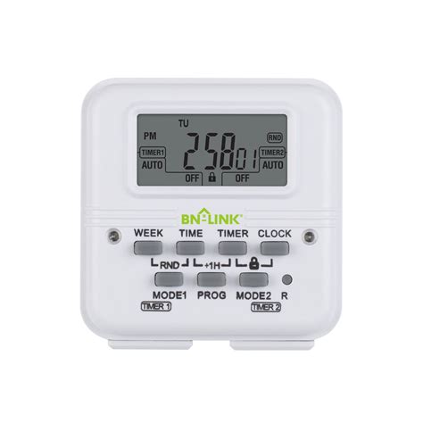 Bn Link 7 Day Heavy Duty Digital Programmable Timer Dual Outlet Air Chaser Master