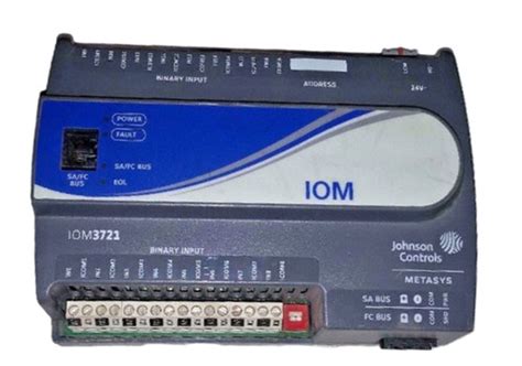 johnson controls ms iom3721 0 metasys input output expansion module