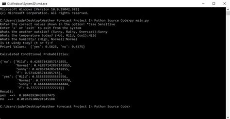 Weather Forecast Project In Python With Source Code 2026