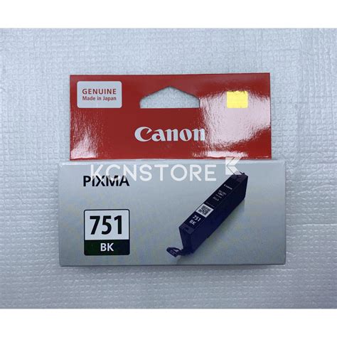 Jual Cartridge Canon Cli 751 Bk Original Ip 7270 Ix 6770 Mg 5470 Mx 727