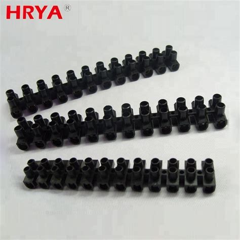 Electrical Grounding DIN Rail Screw Wire Terminal Block Connector Pin Insulated Wire Terminal