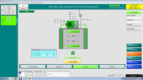 Ethylene Oxide Sterilizer Control System
