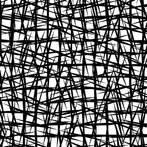 Repeatable Pattern With Random Shapes Abstract Geometric Illustration
