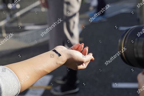 Woman Shows Sticker That React Body Editorial Stock Photo Stock Image Shutterstock