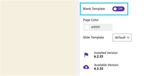 Slider Revolution Manual Hide Theme Elements Via Blank Page Template