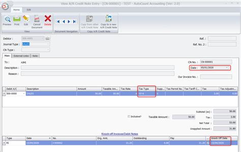 Troubleshooting Cn Dated Jan 2020 Appears In Sst Processor Period Mar Apr 2020 Autocount