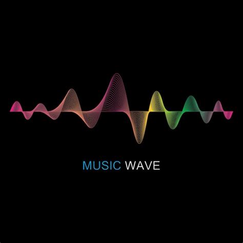 Premium Vector Music Audio Sound Equalizer Color Wave