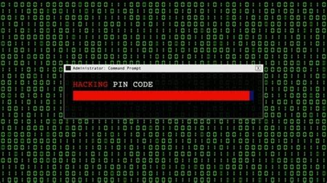 Green Binary Code Hacking System Abstrac Stock Video Pond