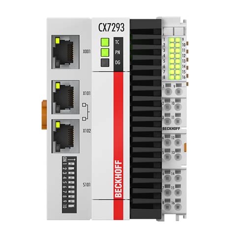 Cx7293 Embedded Pc With Arm® Cortex® A9 Profinet Rt Device And Integrated I Os Beckhoff