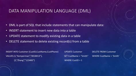 Structured Query Language Introduction Pdf Databases Computer