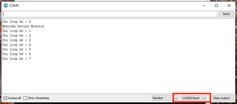 Pengenalan Serial Monitor Dan Input Io