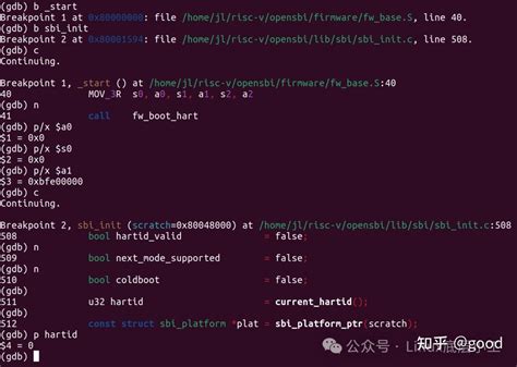 Risc V篇 Qemugdb调试opensbi源码 知乎