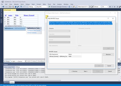 webforms asp website server error being thrown stack overflow