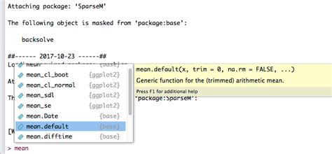 Rstudio Why Are The Code Completion Incomplete In R Studio Stack Overflow
