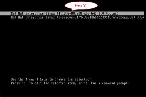 How To Boot Into Single User Mode In Centos 8 Rhel 8 Linuxpunx
